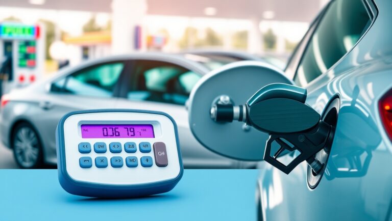 Gas Mileage Calculator - With Visual Way